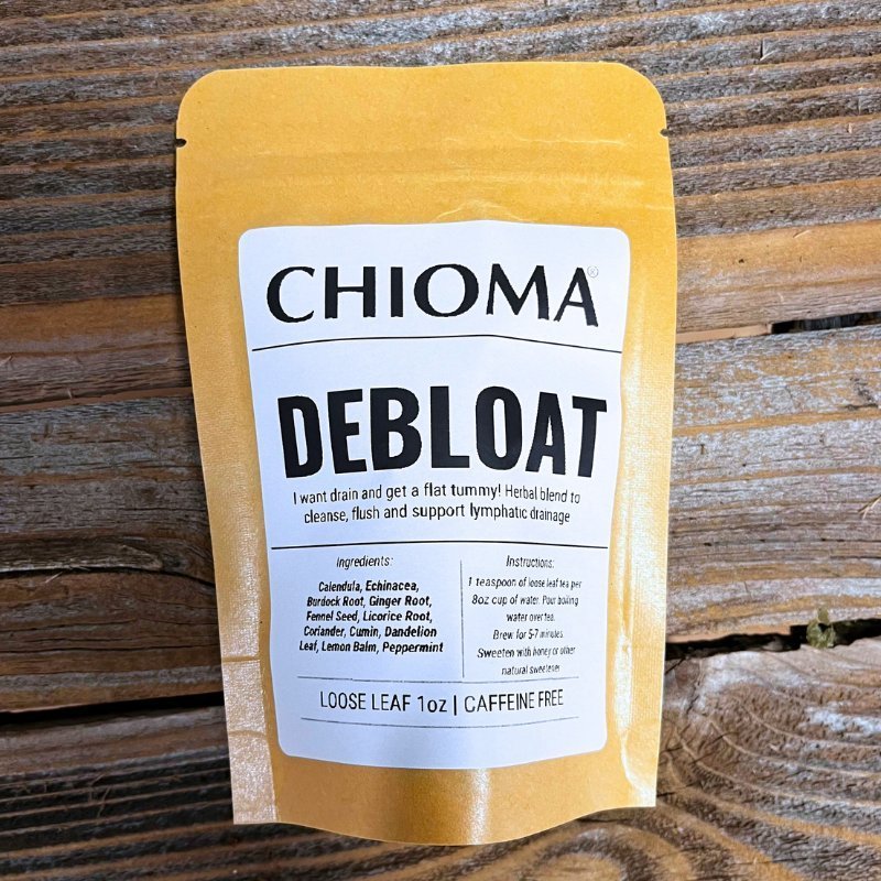 DEBLOAT Lymphatic Drainage Tea | CHIOMA Wellness Teas
